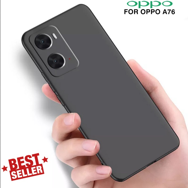 Jual Case Oppo A76 A96 Premium Slim Matte Macaron List Camera Cover