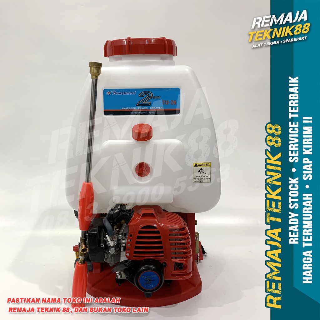 Jual ALAT SEMPROT TANAMAN HAMA / DISINFEKTAN / MIST BLOWER / SPRAYER ENGINE BENSIN / YAMAKOYO TU ...