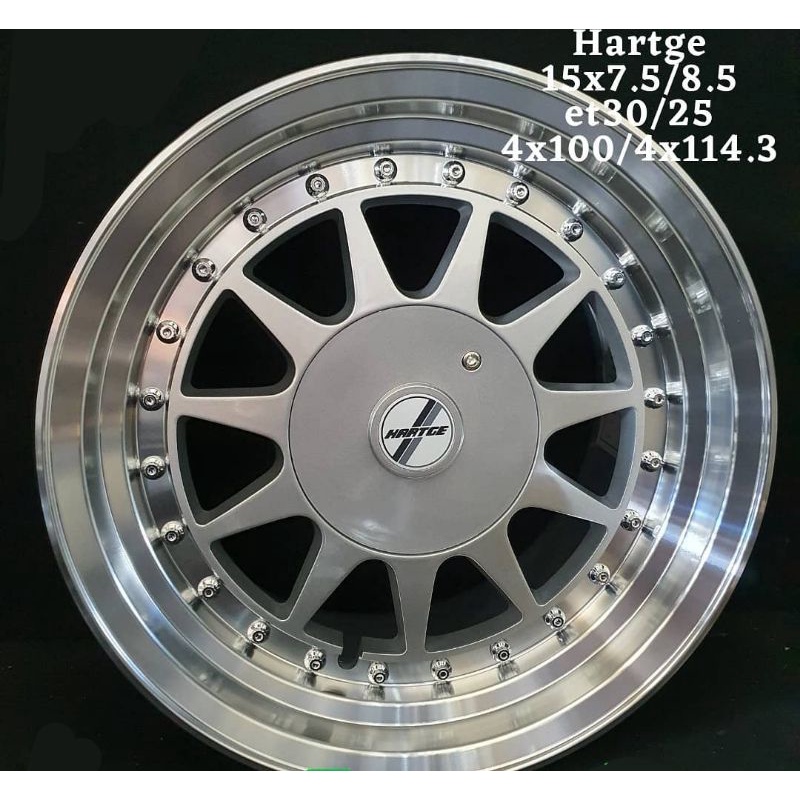 Jual Velg hartge r15 velg racing mobil hartge ring 15 | Shopee Indonesia