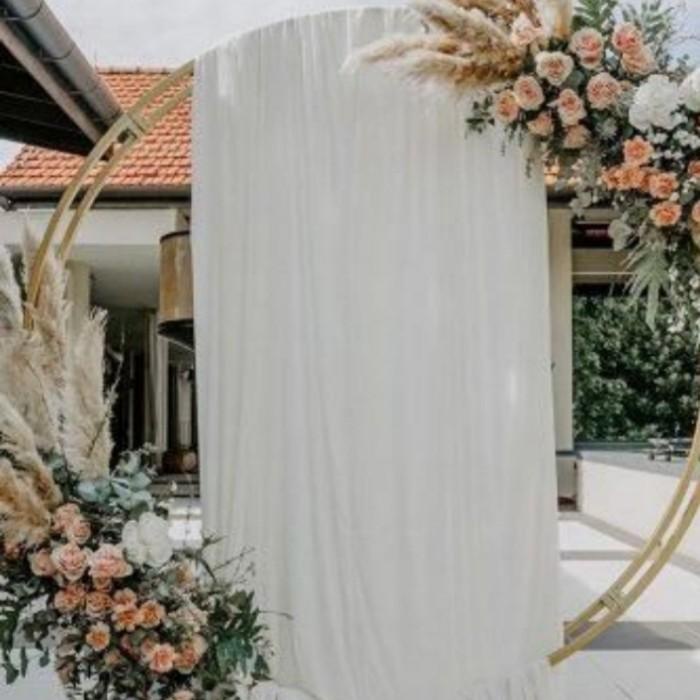 Jual ring backdroop double besi dekorasi | Shopee Indonesia