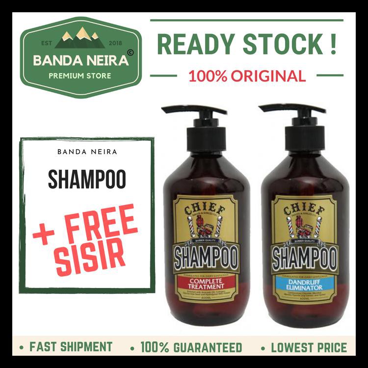 Jual Chief Shampoo Complete Treatment & Dandruff Eliminator - Dandruff ...
