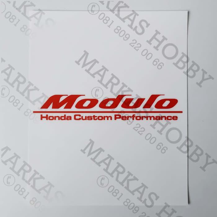 Jual Stiker / Sticker Honda Modulo Vertical Tempel Dalam | Shopee Indonesia