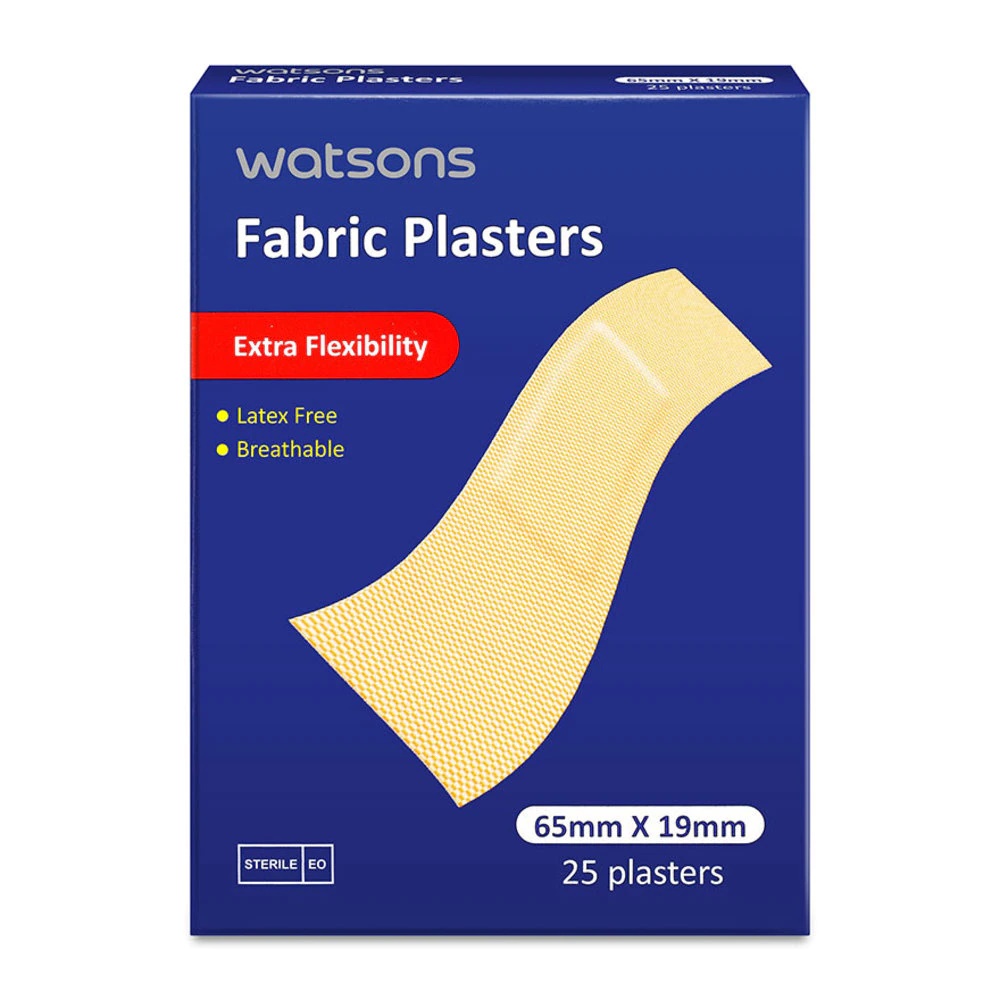 Jual WATSON Fabric Plasters 25' - Plaster Plester Luka isi 25 lembar ...