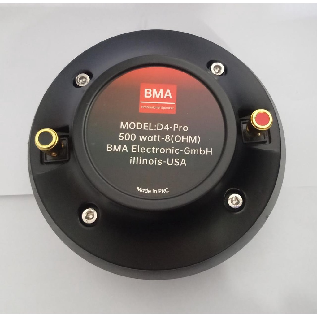 Jual Driver Tweeter BMA D4 Pro 500 Watt High Professional Driver | Shopee Indonesia