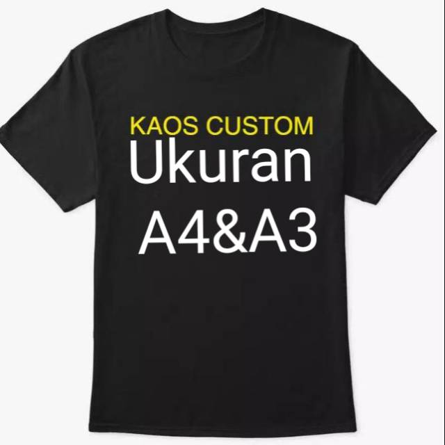 Jual Sablon Kaos Custom Satuan/Lusinan /Sablon Plastisol | Shopee Indonesia Jual Sablon Kaos Custom Satuan/Lusinan /Sablon Plastisol | Shopee Indonesia