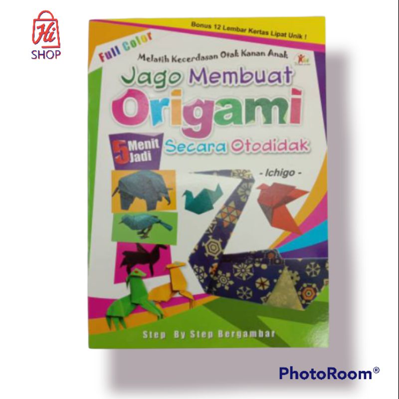 Jual Buku 5 Menit Jadi Jago Membuat Origami Secara Otodidak | Shopee ...