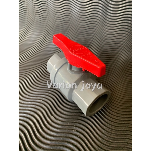Jual Stopkran 1 inch pvc Ballvalve Ball valve 1” Stop Kran | Shopee ...