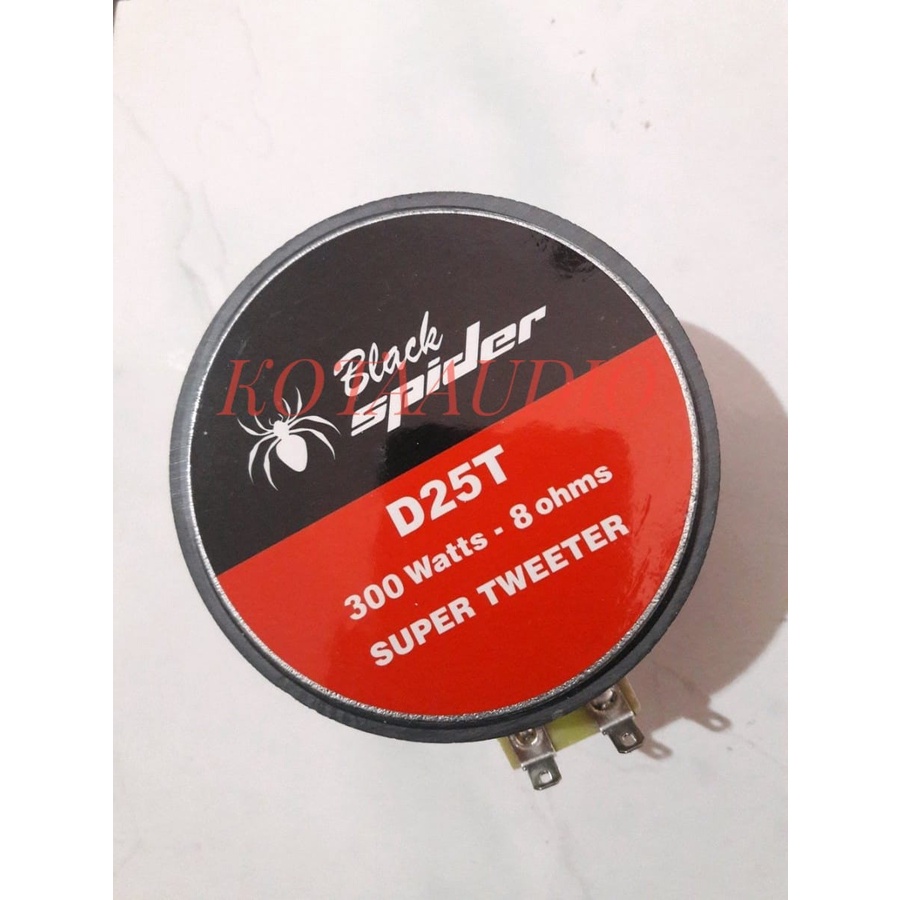 Jual DRIVER TWEETER BLACK SPIDER D25T 300 WATT ORIGINAL BLACKSPIDER D ...
