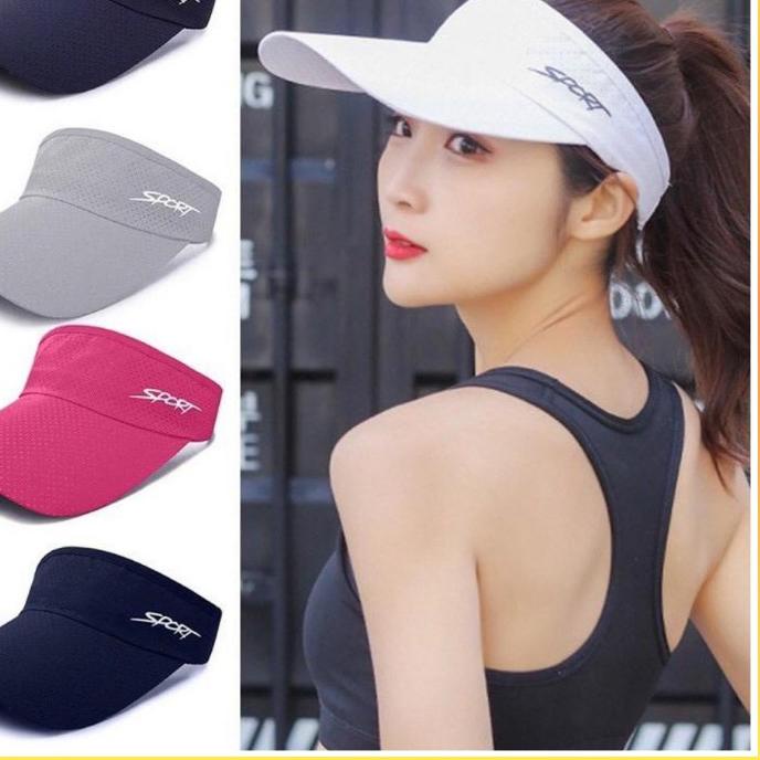 Jual Best! Topi Golf/Tenis Adjustable Warna Polos Untuk Pria/Wanita S2 ...