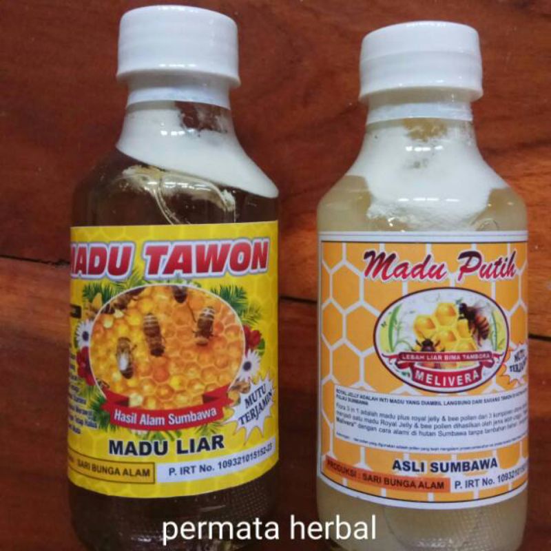 Jual (Ready) Madu Kuning Dan Madu Putih asli | Shopee Indonesia