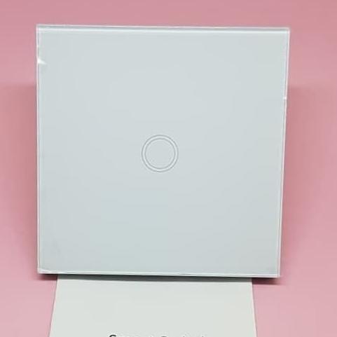 Jual White Glass 1Ch Touch Screen Wallmount Switch. Saklar Sentuh ...