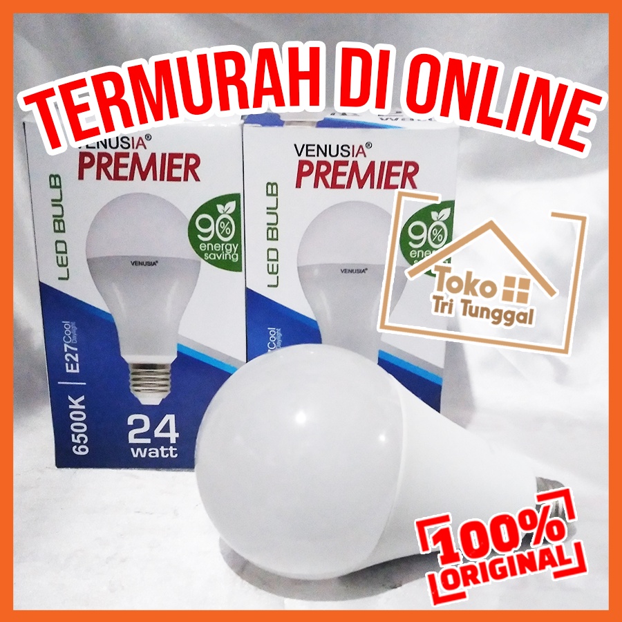 Jual Lampu LED Venusia Premier 24 Watt Dop Bohlam Putih 24w | Shopee ...