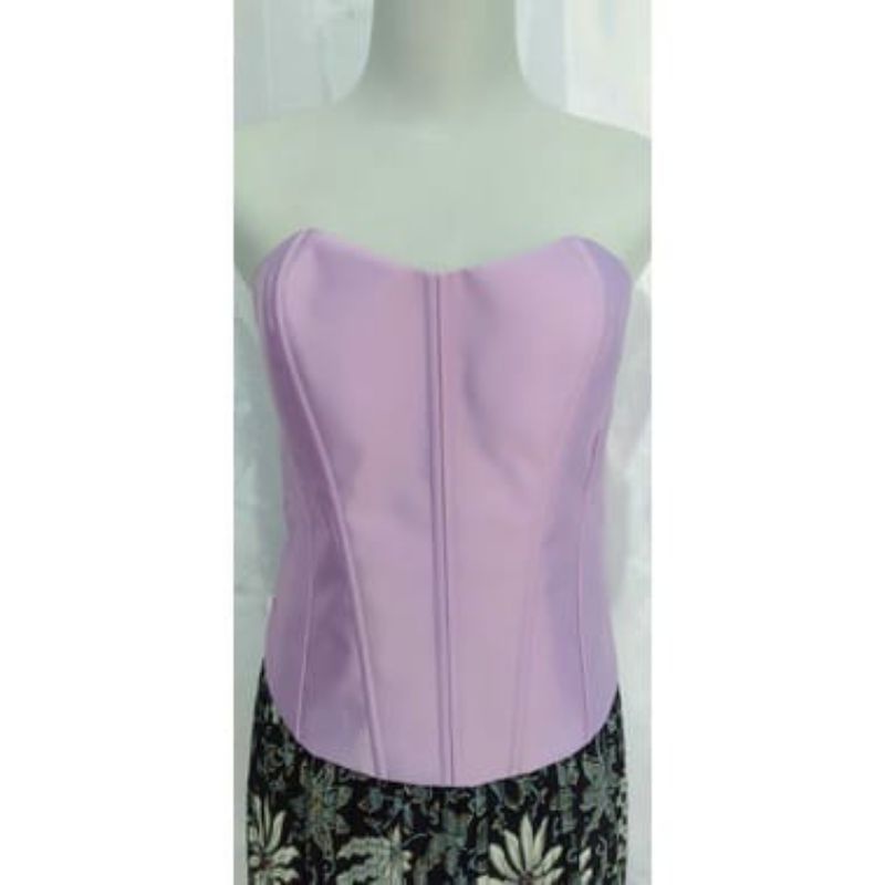 Jual kamisol bustier kemben longtorso daleman kebaya/cod/murah | Shopee ...