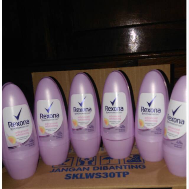 Jual Rexona advanced whitening deodorant Roll On | Shopee Indonesia