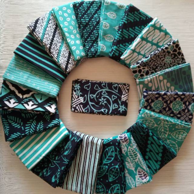 Jual KAIN BATIK CAP GARUTAN WARNA HIJAU TOSKA IJO TOSCA PASTEL | Shopee ...