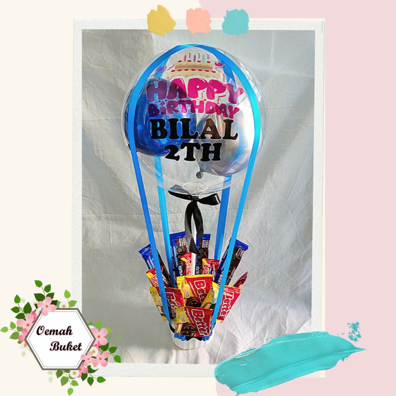 Jual Buket Balon | Buket Snack | Buket Balon Snack | Buket Wisuda ...