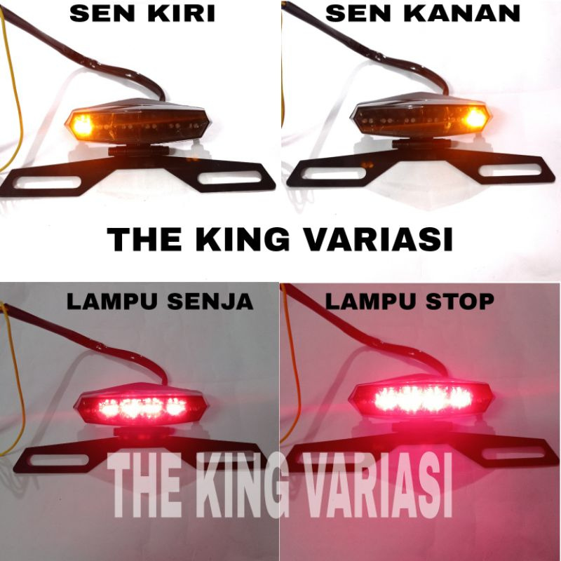 Jual LAMPU STOP MOTOR/LAMPU STOP BREAKET/LAMPU STOP PLUS SEN LED/STOP ...