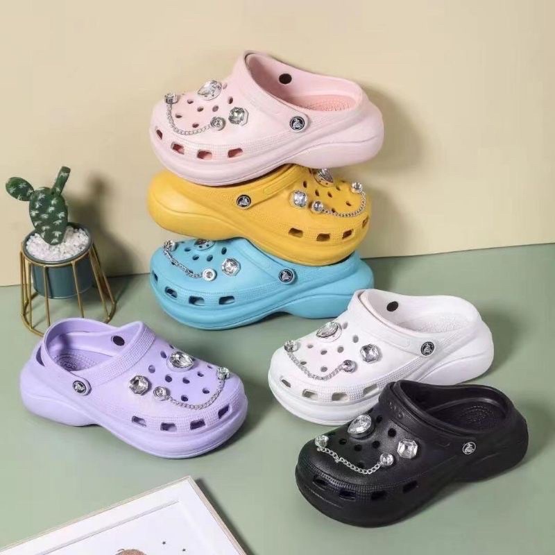 Jual Sandal Crocs Wanita New Classic Bae Clog, Jibbitz Sandal Import Wanita | Shopee Indonesia