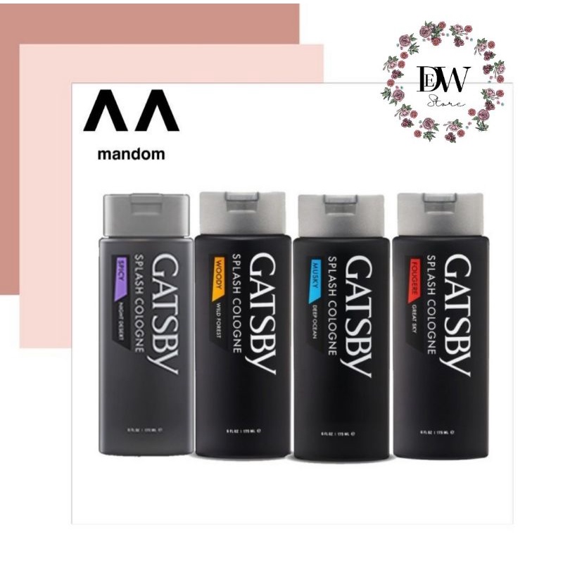 Jual Gatsby Splash Cologne 175ml | Shopee Indonesia