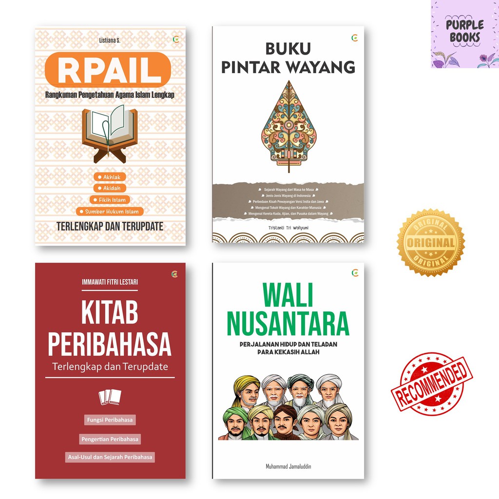 Jual BUKU UMUM / Buku Bahasa / Ilmu Pengetahuan / Buku Wali Songo ...