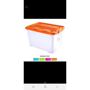 Jual (GOSEND) Container Box Ezy Box CB95 - Container Box 95 Liter ...