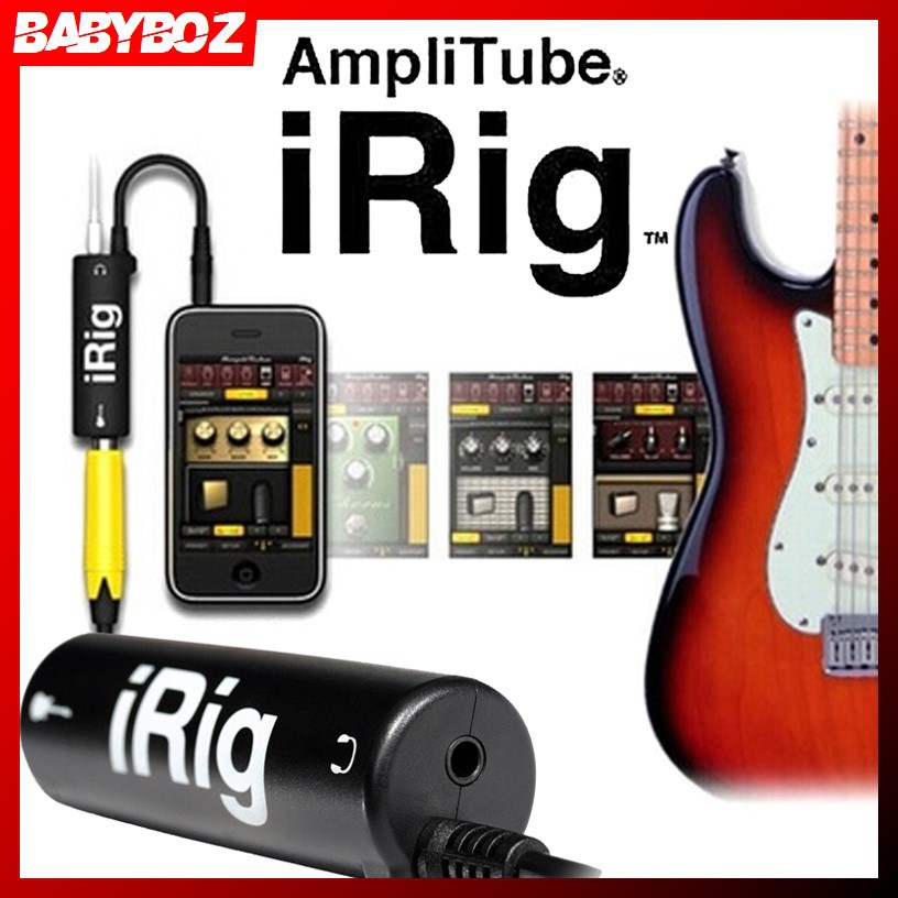 Jual iRig AmpliTube Ampli Guitar Gitar Interface Adapter for iPhone ...