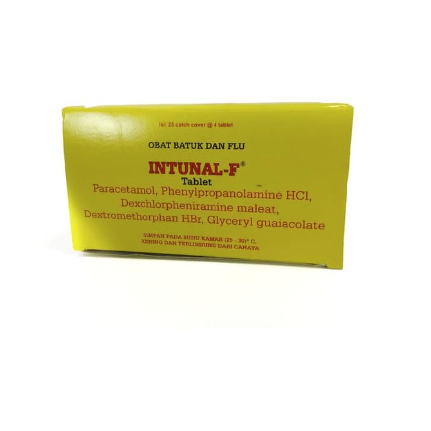 Jual Intunal Forte Box Batuk dan Flu Box Isi 25 Strip | Shopee Indonesia