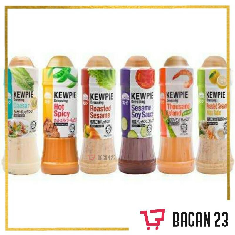Jual Kewpie Salad Dressing 200ml Mayonais (Wijen Sangrai - Kecap Ala Jepang - Thousand Island ...