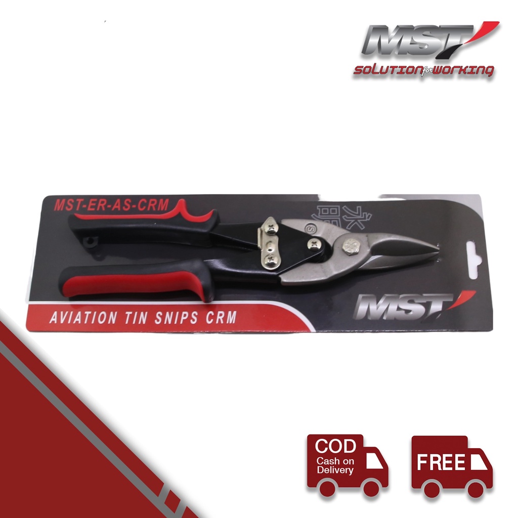 Jual MST Gunting Seng / Plat-Heavy Duty Aviation Snip Cr-Mo 10" Gunting ...