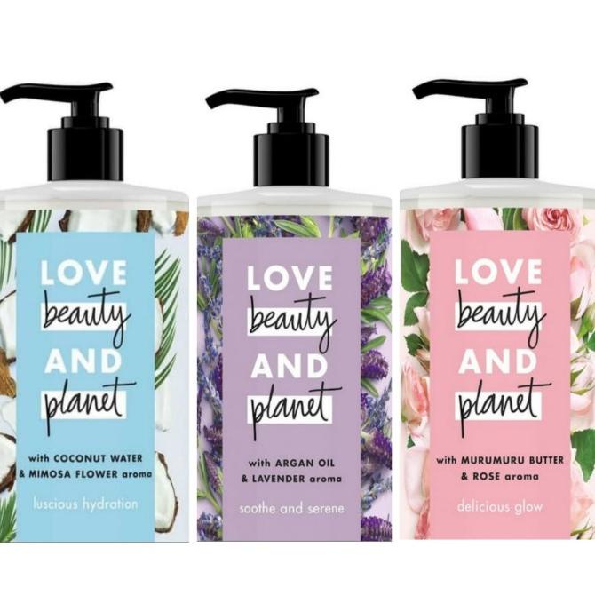 Jual Love Beauty & Planet Body Lotion 400 Ml | Shopee Indonesia