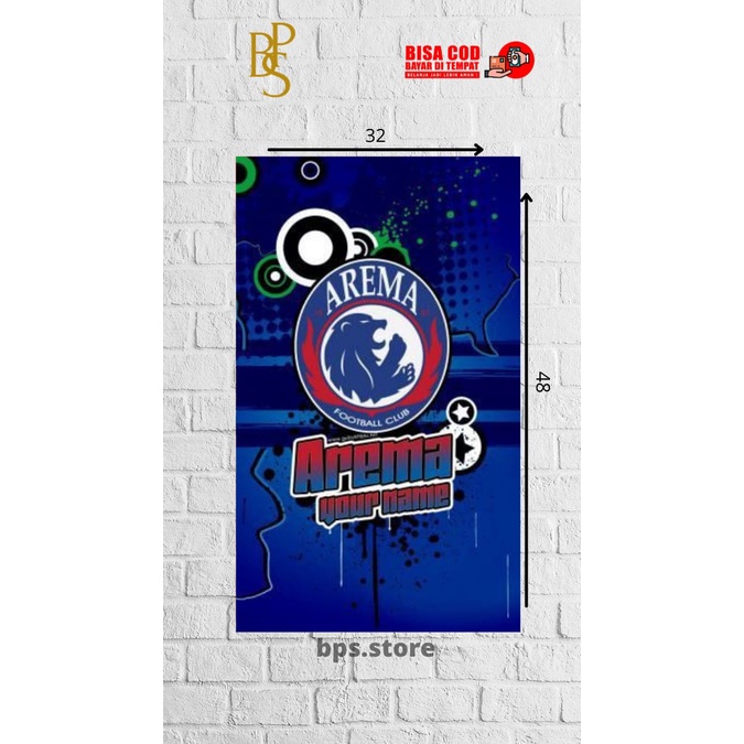 Jual POSTER HIASAN DINDING TEMA AREMA - POSTER AREMA - POSTER SEPAKBOLA ...