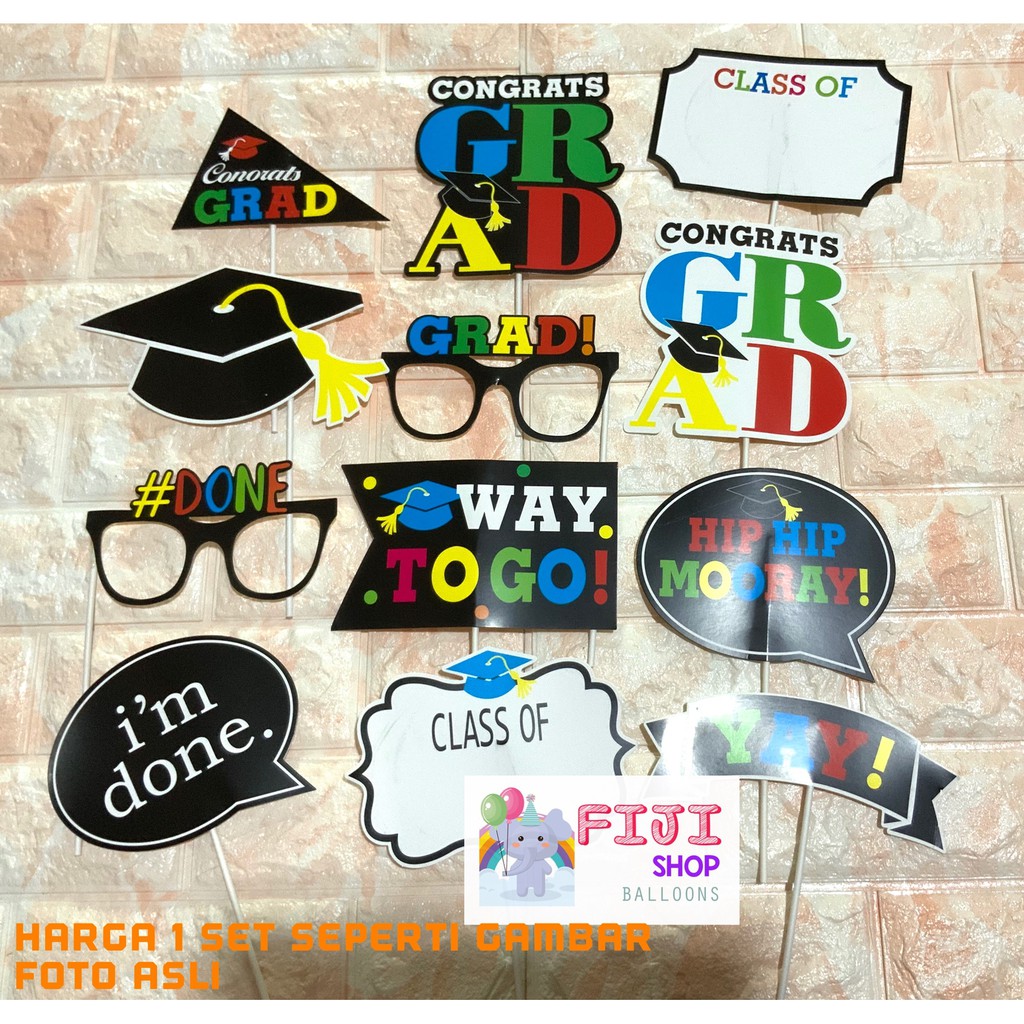 Jual Acc Photobooth Graduation / Photo Props / Properti Foto Wisuda ...