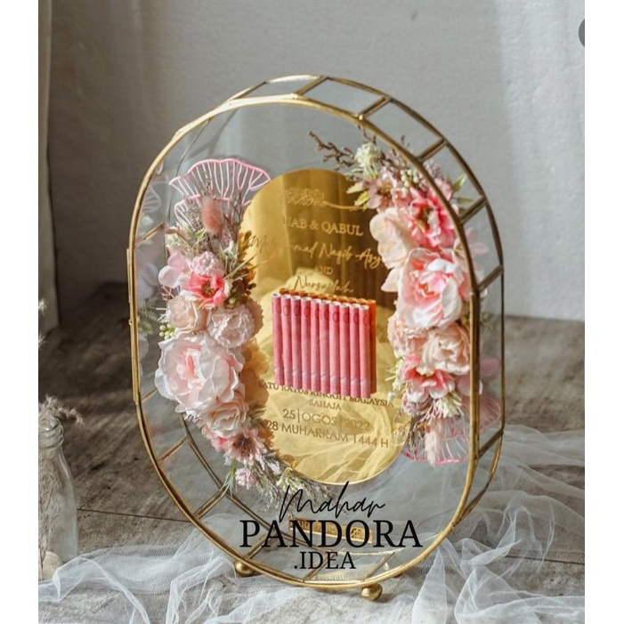 Jual Frame Mahar Oval O Elips | Simbolis Mahar Kaca | Frame Kaca Bentuk ...