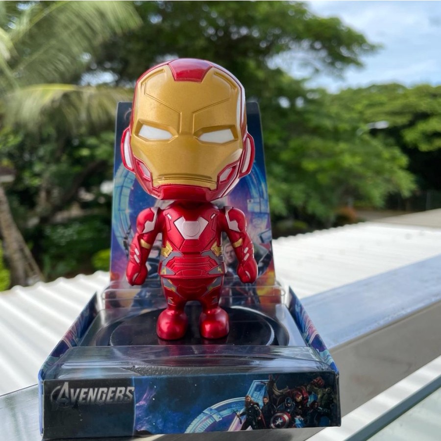 Jual Boneka Pajangan Solar Gard IRON MAN HULK Hiasan Dashboard Mobil ...