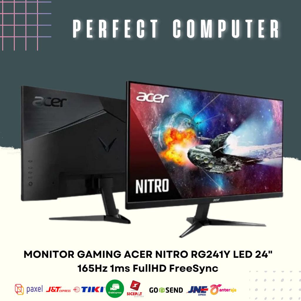 Jual MONITOR GAMING ACER NITRO RG241Y LED 24" 165Hz 1ms FullHD FreeSync | Shopee Indonesia