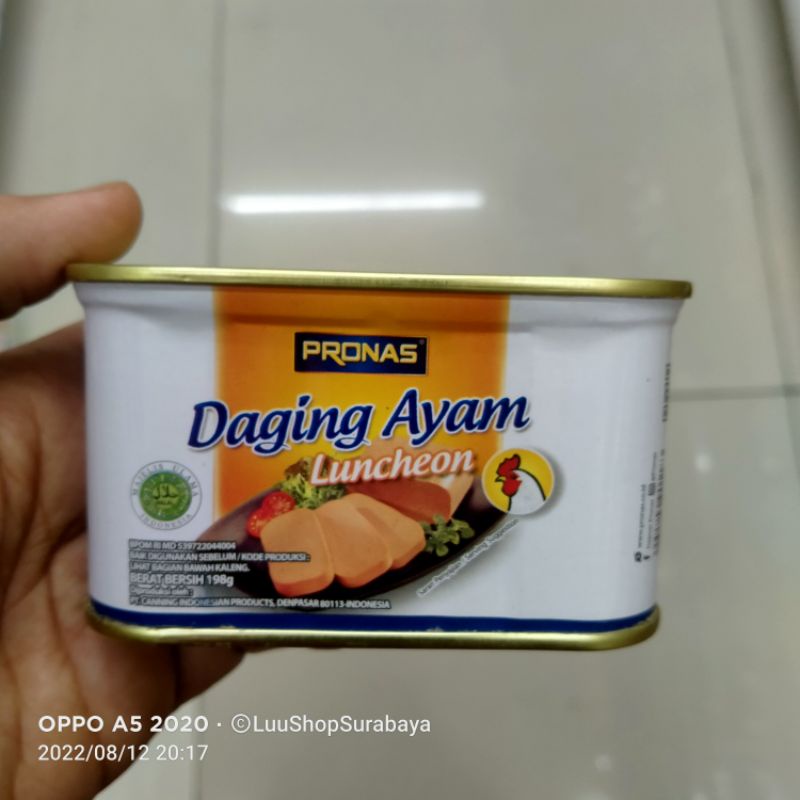 Jual PRONAS LUNCHEON Sapi/Ayam 198 g | Shopee Indonesia