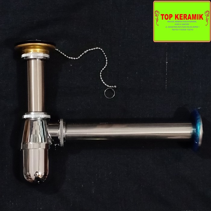 Jual Afur / Sifon Wastafel Botol Besi Ernesto | Shopee Indonesia