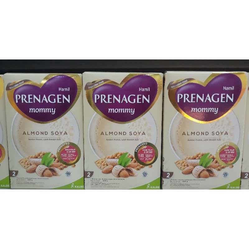 Jual Prenagen Mommy Almond Soya 200Gr ( Susu Hamil rasa Almond Soya ) | Shopee Indonesia