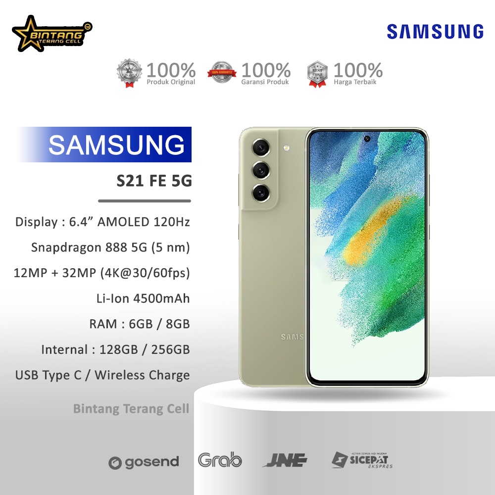 Jual Samsung s23fe s23 fe ram 8/256Gb ram 8/128Gb s21fe s21 fe ram 8/256Gb ram 8/128Gb Garansi ...