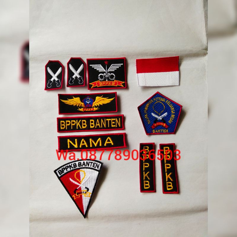 Jual LOGO BPPKB BANTEN BORDIR 1SET | Shopee Indonesia