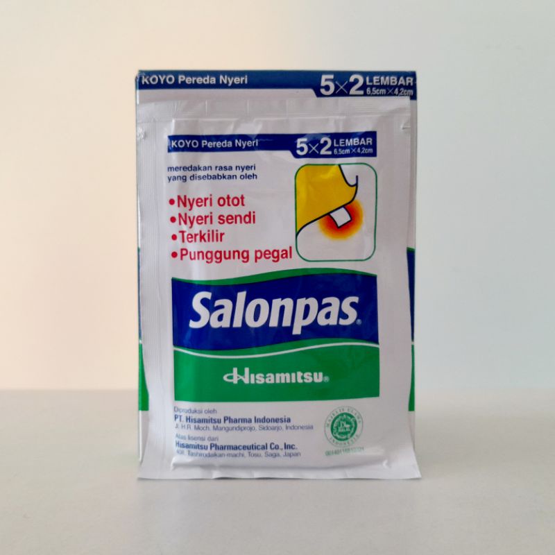 Jual Salonpas Koyo Sachet 5x2 Lembar | Shopee Indonesia