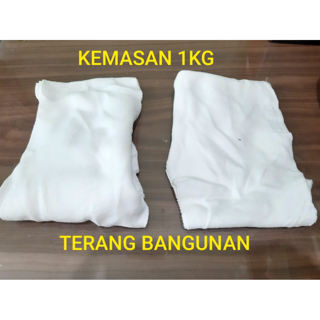 Jual KAIN LAP / KAIN MAJUN PUTIH 1KG | Shopee Indonesia