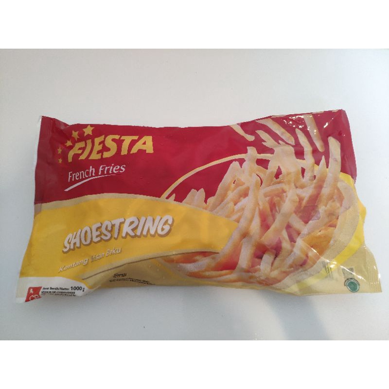 Jual FIESTA FRENCH FRIES SHOESTRING 1 KG | Shopee Indonesia