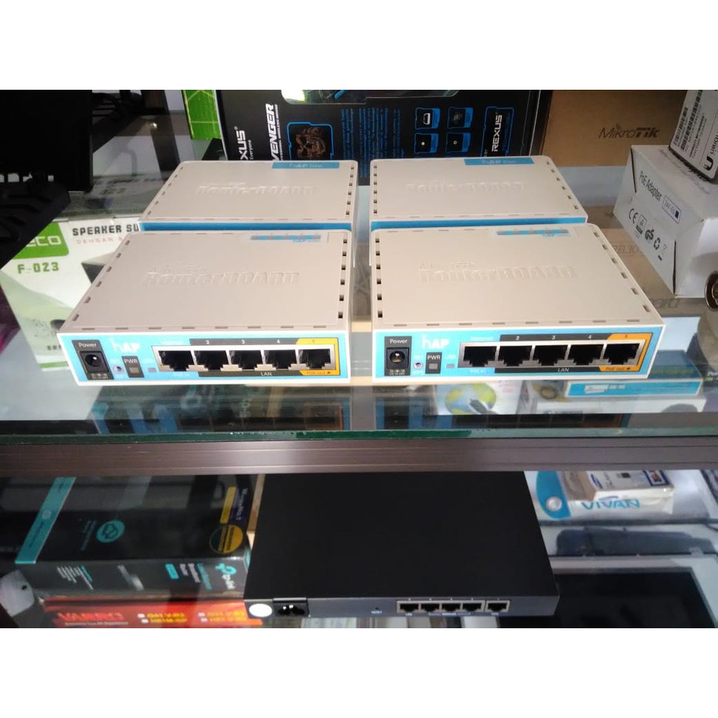 Jual Routerboard Wireless Mikrotik RB951Ui-2ND hAP | Shopee Indonesia