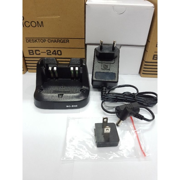 Jual CHARGER HT ICOM IC V86 ICV86 BC 240 BC240 ICOM V86 MURAH | Shopee Indonesia