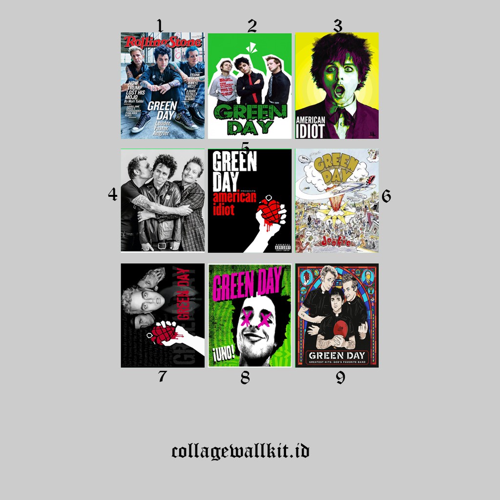 Jual POSTER BAND GREEN DAY | Shopee Indonesia