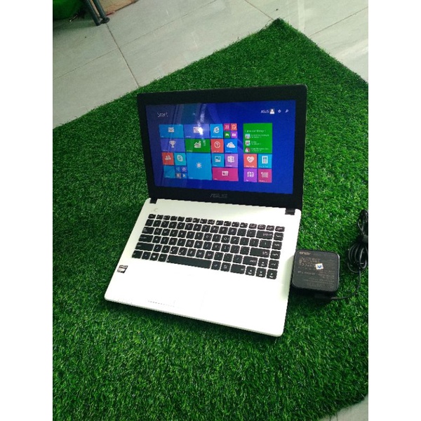 Jual Laptop Pelajar Asus X452CP Amd E1 Dual Core Ram 4GB Putih Slim ...