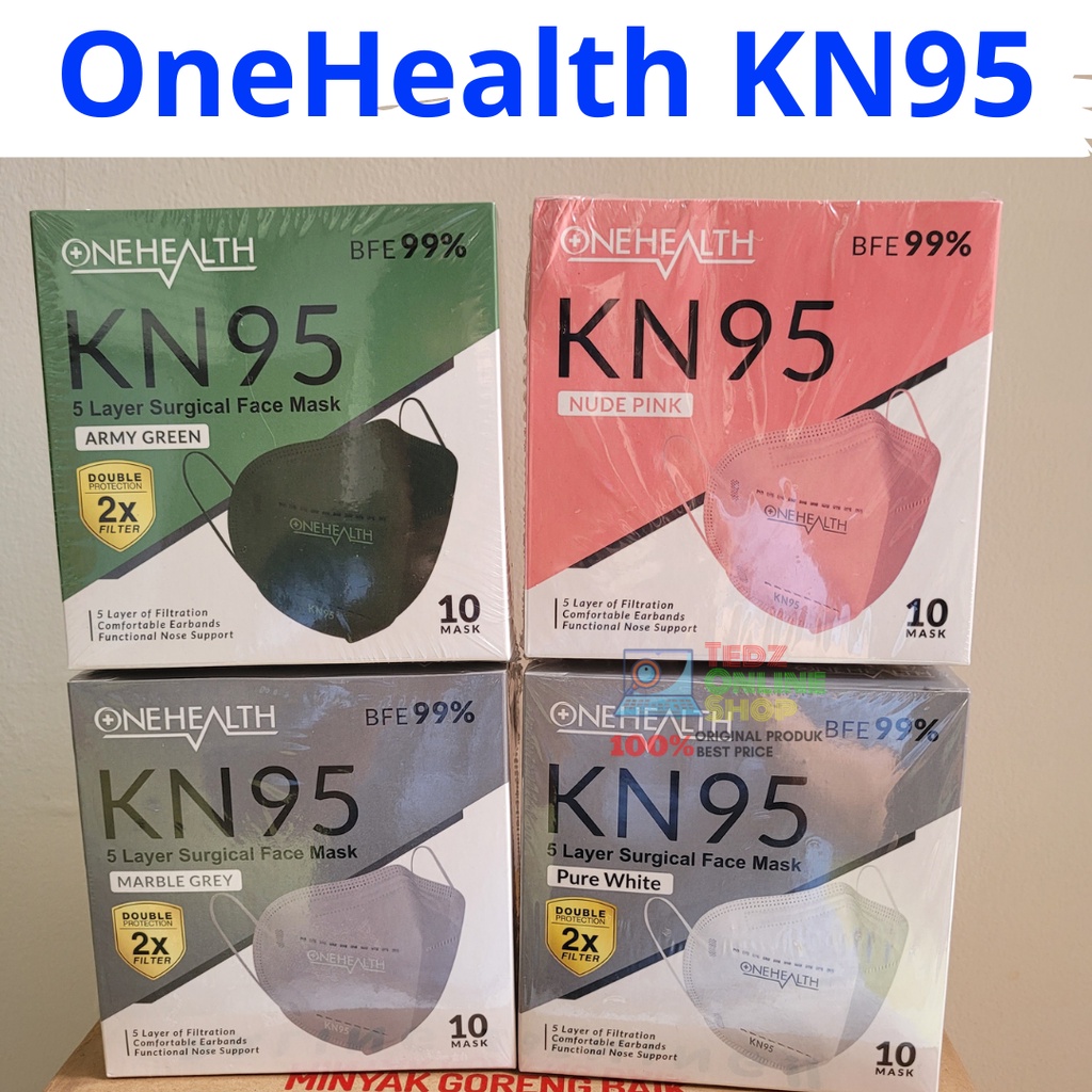 Jual OneHealth Masker KN95 Isi 10 Pcs | Shopee Indonesia