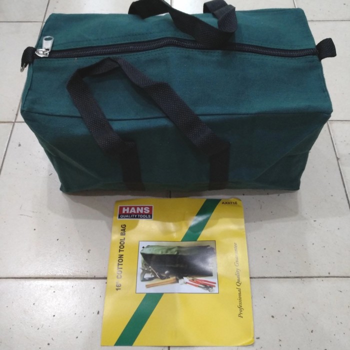 Jual Cotton Tool Bag 16" x 8" ( Hans ) Quality Top Singapore | Shopee ...