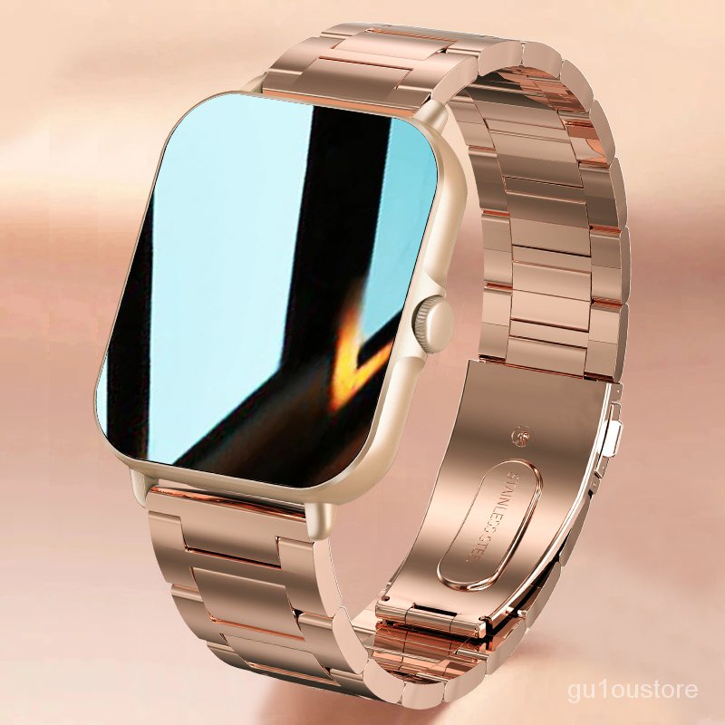 Jual New Bluetooth Answer Call Smart Watch Men Full Touch Dial Call ...